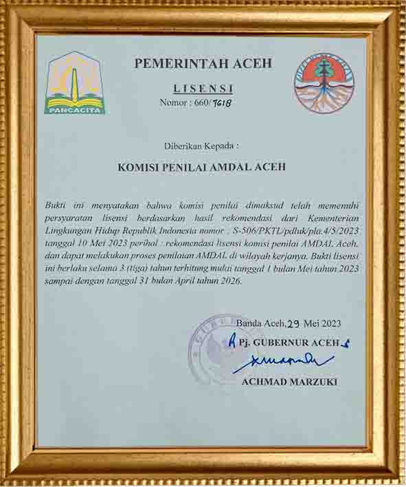 Komisi Penilai Amdal dibentuk oleh Menteri, gubernur, atau bupati ...